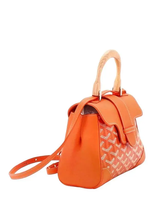 Goyard Saigon Mini Top Handle Bag - Orange