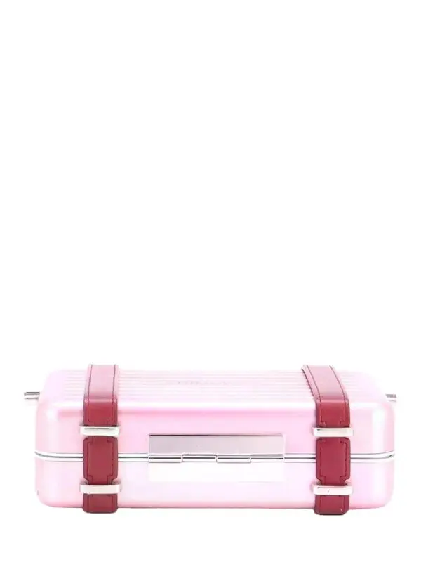 Dior X Rimowa Personal Clutch Aluminum Crossbody Bag - Pink