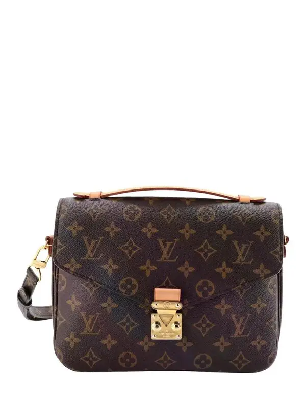 LOUIS VUITTON Pochette Metis Monogram Canvas Crossbody Bag - Brown