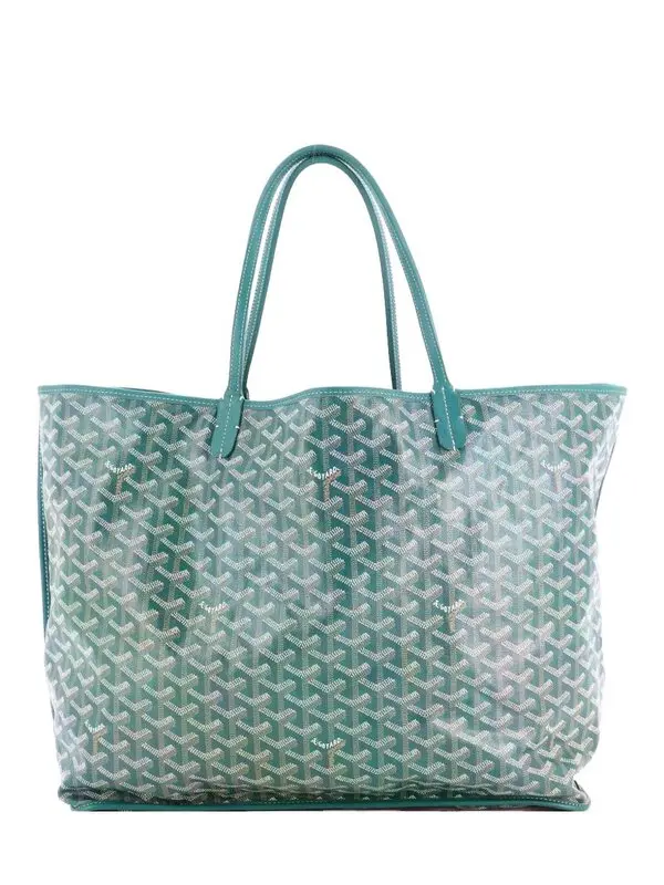 Goyard Anjou Reversible Coated Canvas Gm Tote Bag - Green