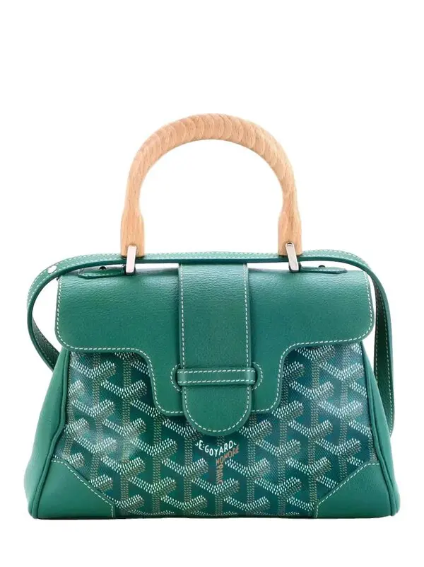 Goyard Saigon Mini Top Handle Bag - Green