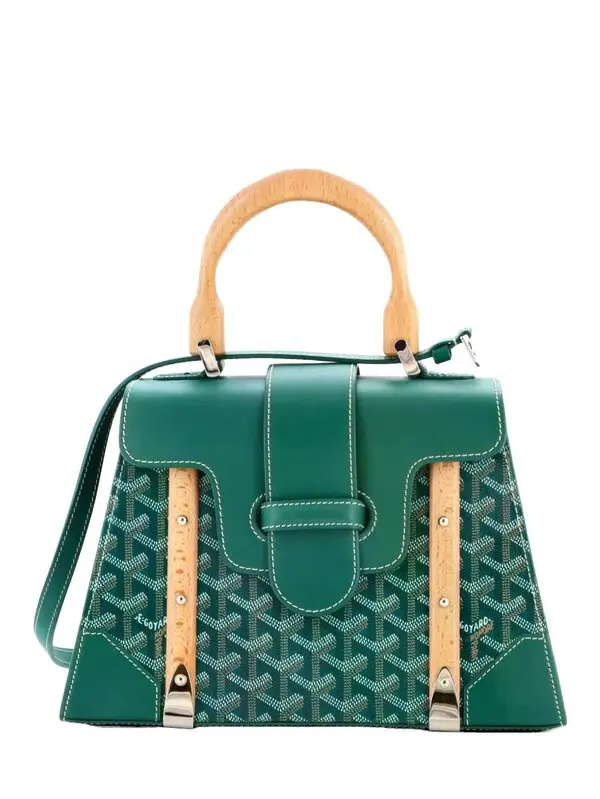 Goyard Saigon Top Handle Pm Satchel - Green