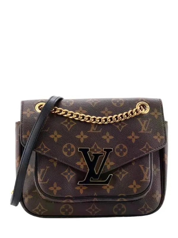 LOUIS VUITTON Passy Handbag Monogram Canvas - Brown