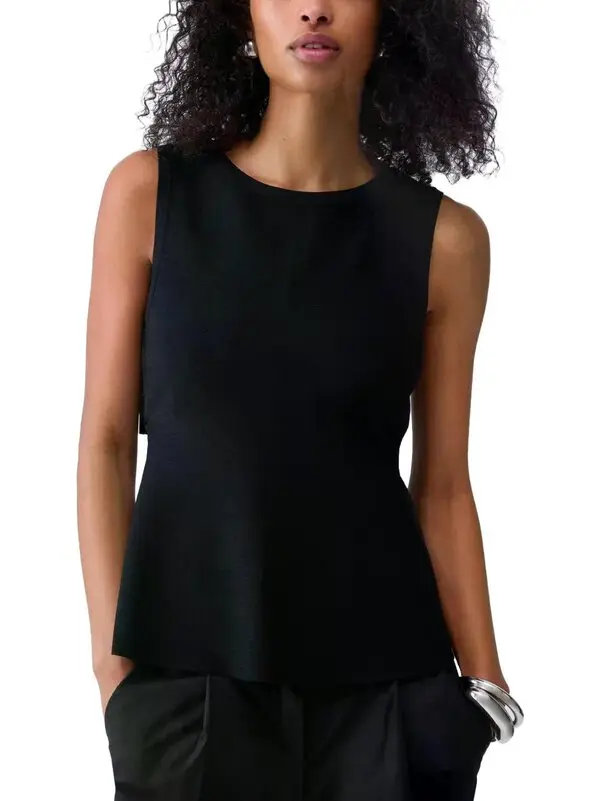 Liu Jo Cut-out Top - Black