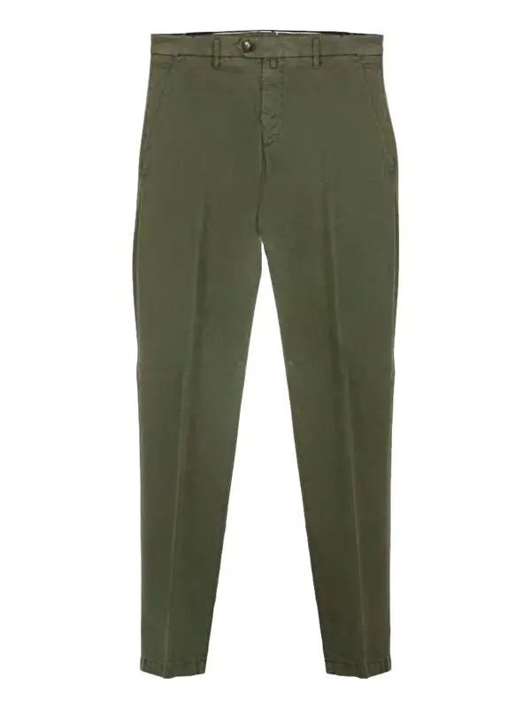 BRIGLIA 1949 Trousers With Pockets And Belt Loops - Green