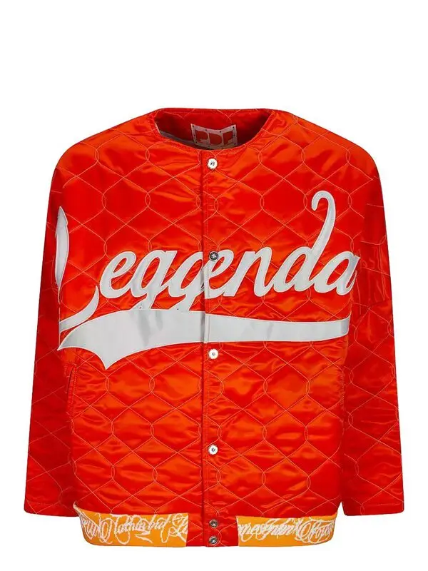 PDF Leggenda Due Quilted Jacket - Orange