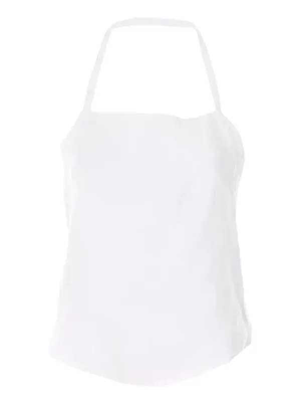 ELE Open-back Top - White