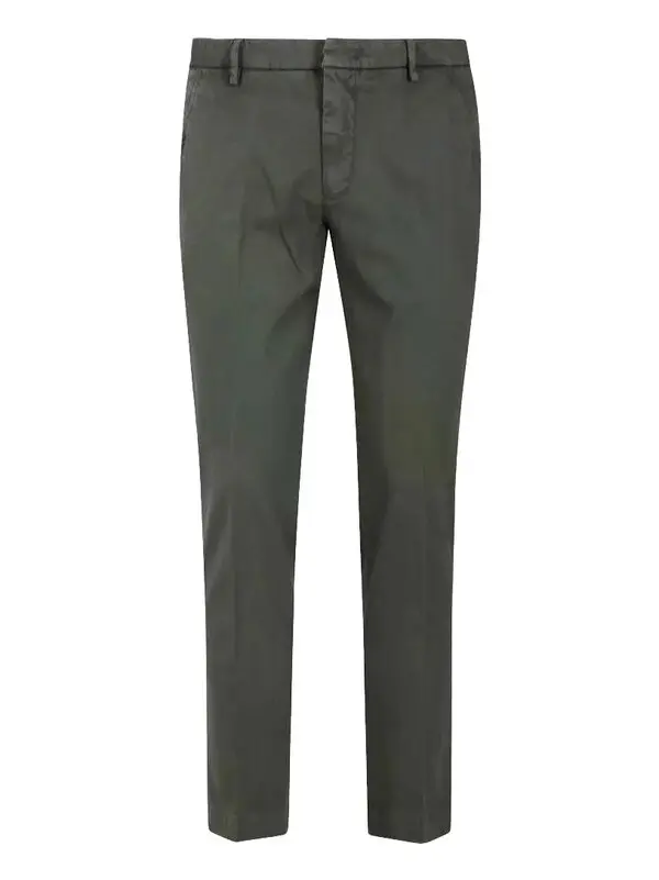 ENTRE AMIS Pressed-crease Trousers - Green