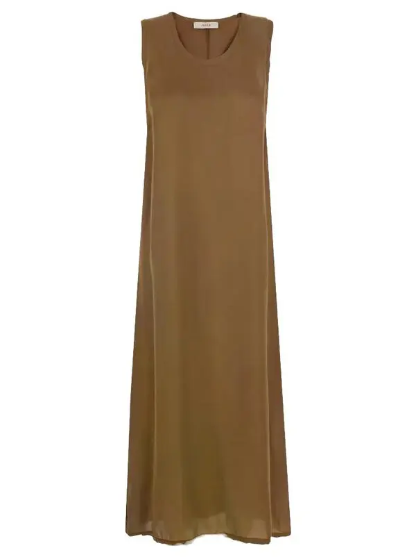 JUCCA Sleeveless Dress - Brown