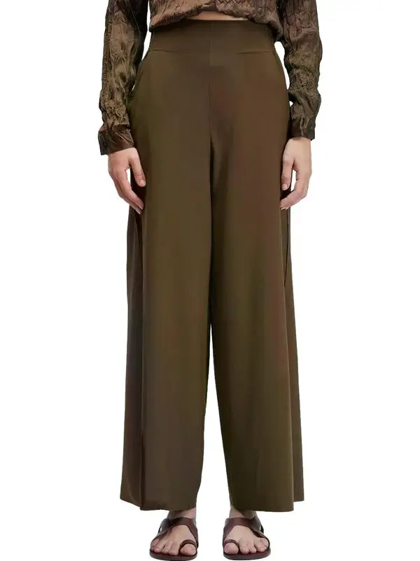 OSKLEN Elasticated Lightweight Trousers - Brown