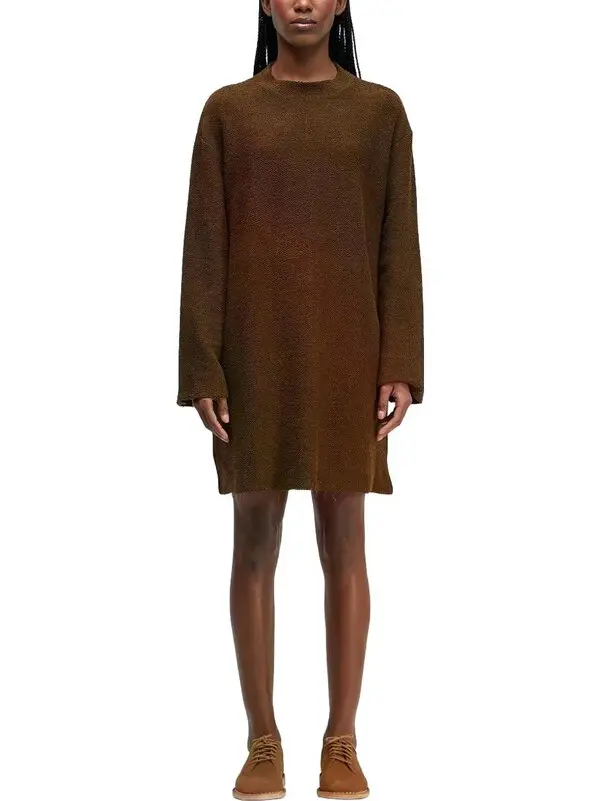 OSKLEN Long-sleeved Dress - Brown