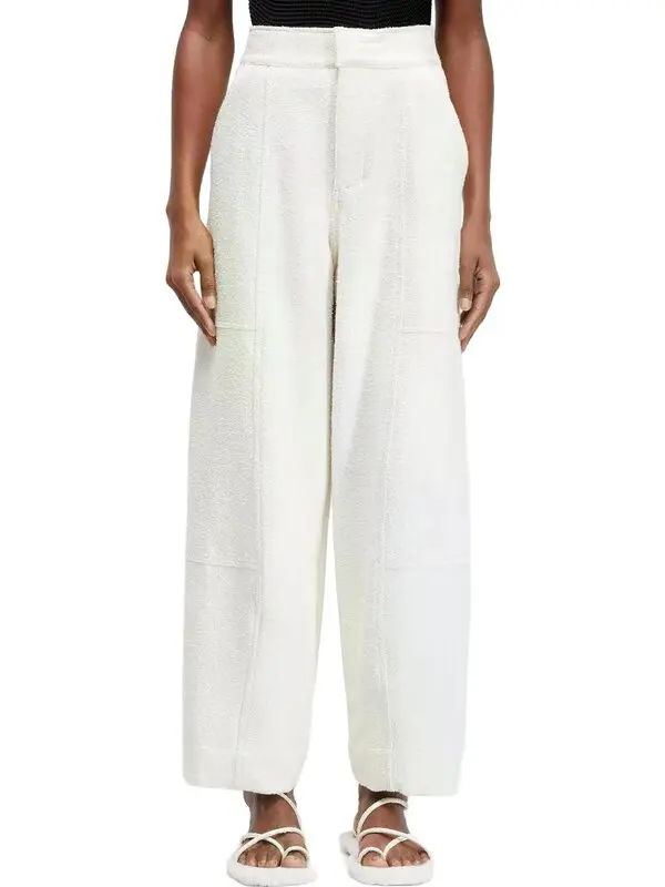 OSKLEN Textured Trousers - White