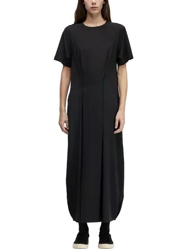 OSKLEN Short-sleeve Maxi Dress - Black