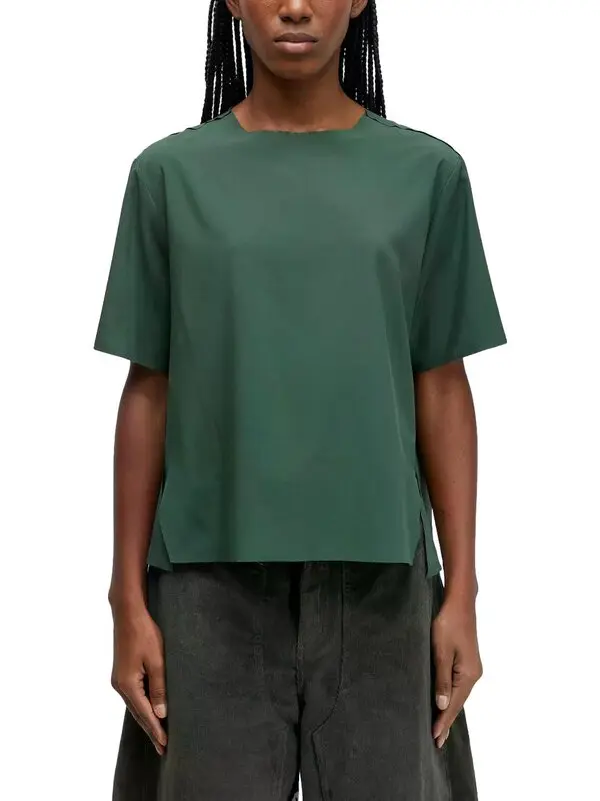 OSKLEN Superlight Frayed T-shirt - Green