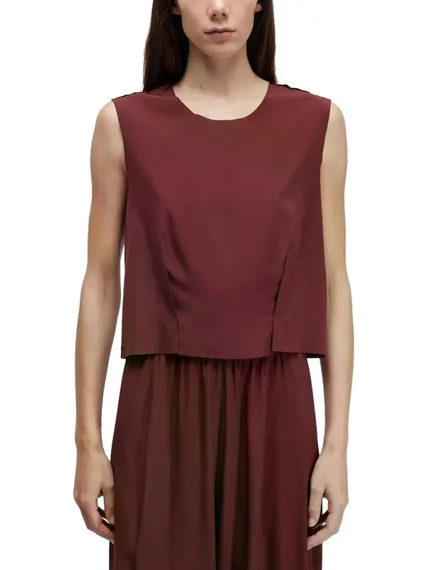 OSKLEN Sleeveless Blouse - Red