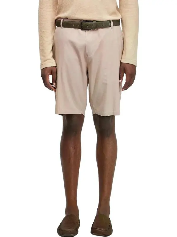 OSKLEN Basic Linen Tailored Shorts - Neutrals