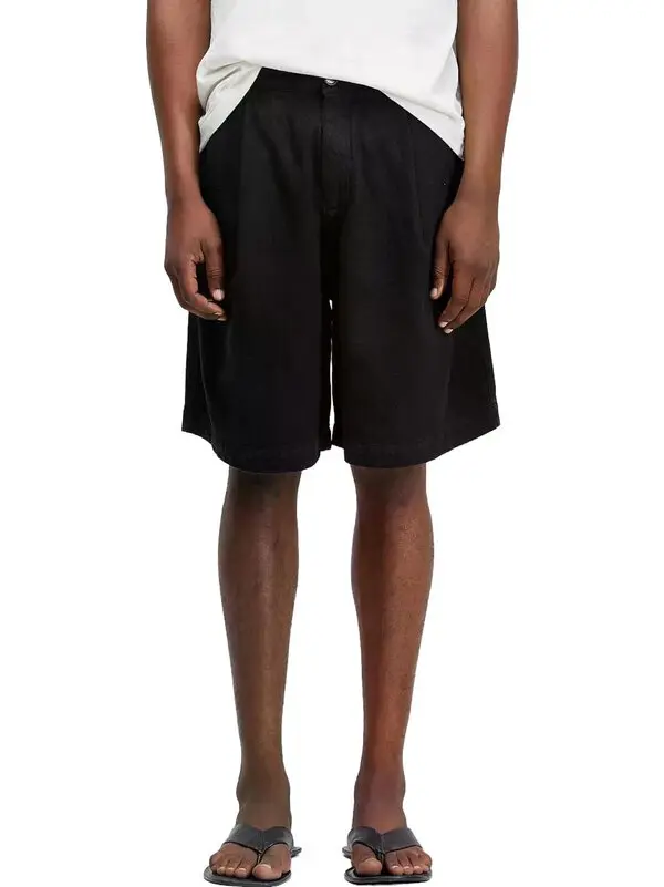 OSKLEN Twill Bermuda Shorts - Black