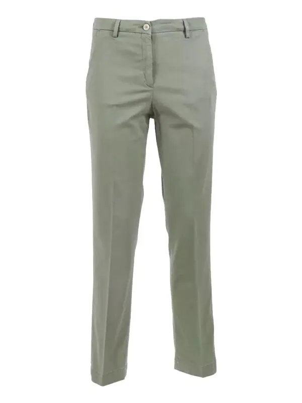BRIGLIA 1949 Button Pocket Trousers - Green