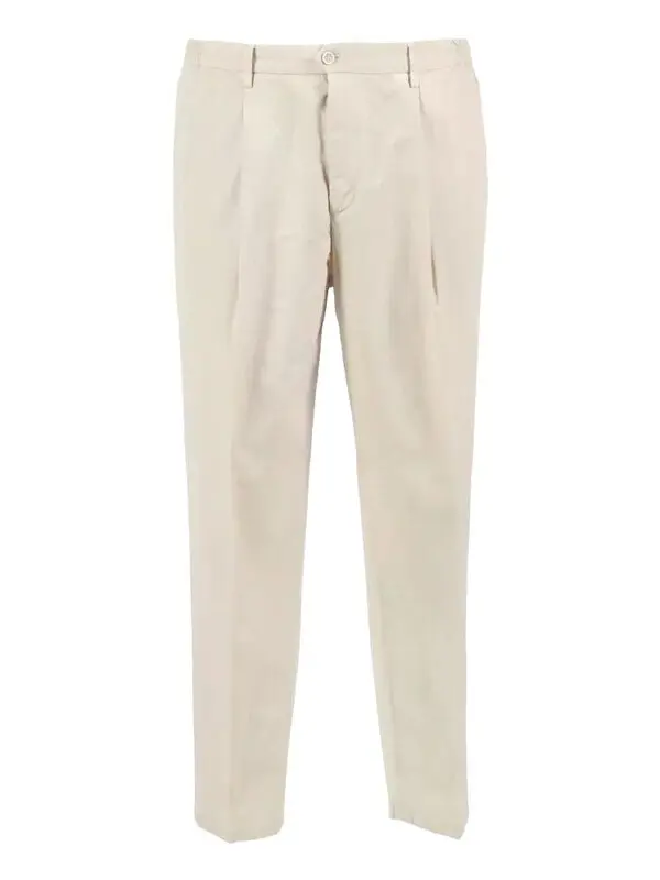 BRIGLIA 1949 Pleated Trousers - Neutrals