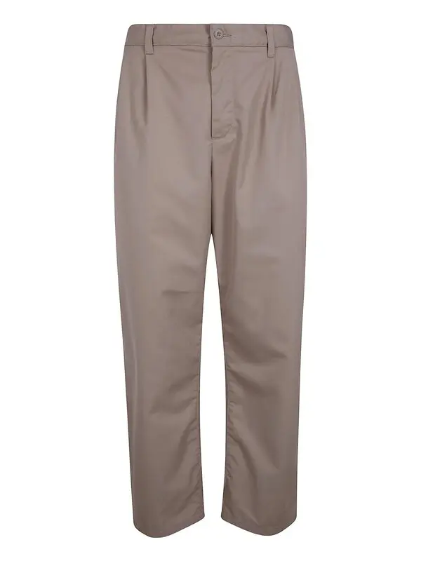 Carhartt Work In Progress Evan Dunmore" Cotton Tailored Fit Pants - Gray