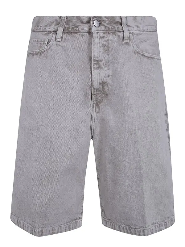 Carhartt Work In Progress Landon Smithfield Denim Shorts - Gray