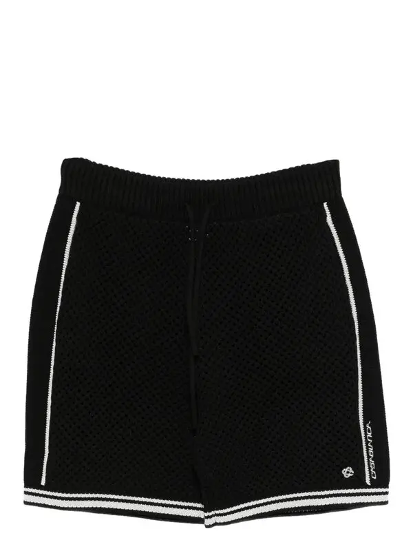 Casablanca Mesh Shorts - Black