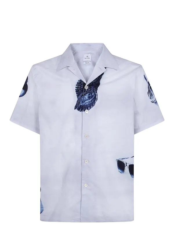 Paul Smith Short Sleeves Casual Fit Shirt - Gray