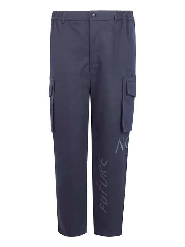 Comme Des Garçons Cargo Trousers - Blue