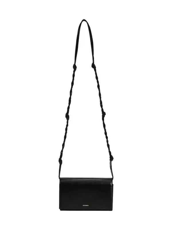 JIL SANDER Tangle" Crossbody Wallet - Black