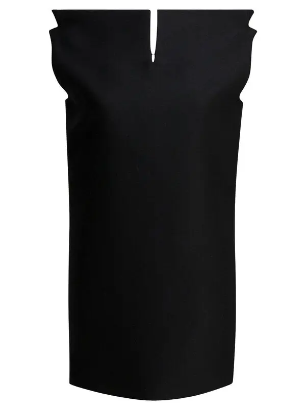 Balenciaga Vareuse Mini Dress - Black
