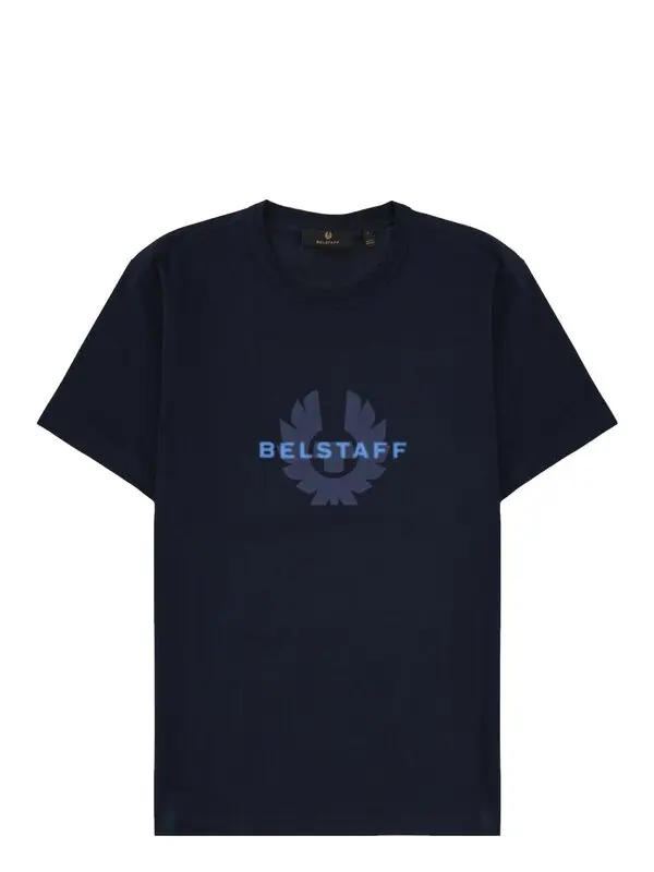 Belstaff T Shirt With Logo - Blue