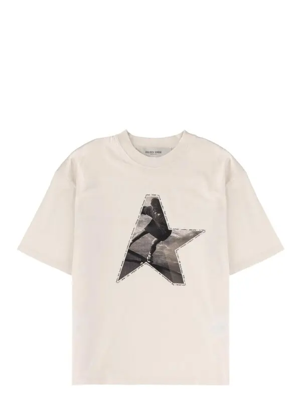 GOLDEN GOOSE T-shirt With Logo - White