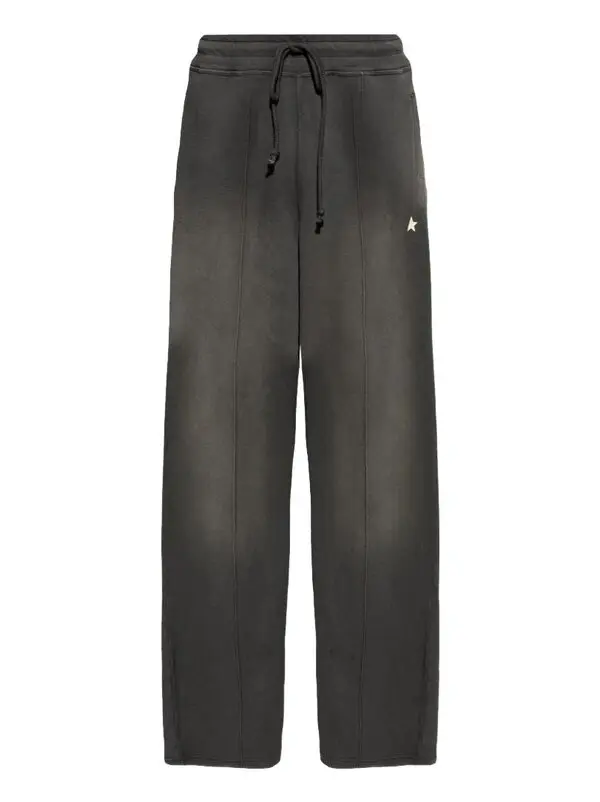 GOLDEN GOOSE Cotton Jogging Trousers - Grey