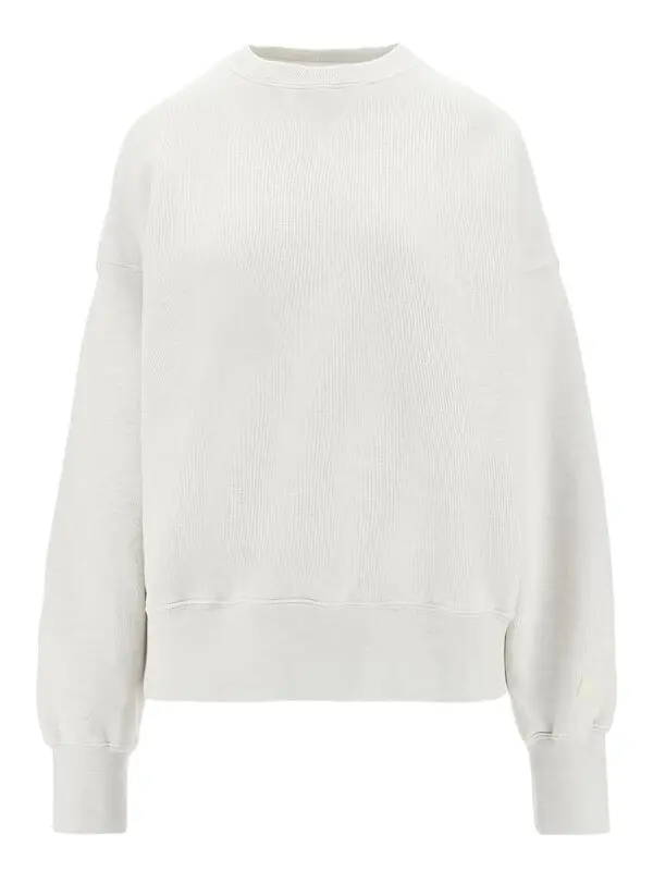 GOLDEN GOOSE Cotton Crewneck Sweater - Grey