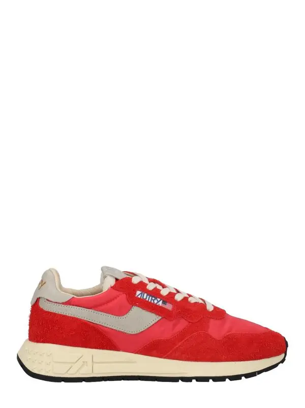 AUTRY Reelwind Low Top Sneakers - Red