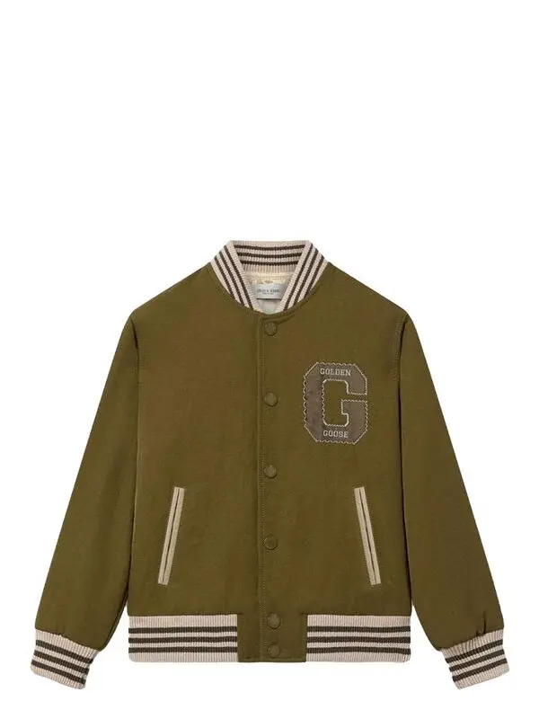 GOLDEN GOOSE G' Logo Jacket - Brown