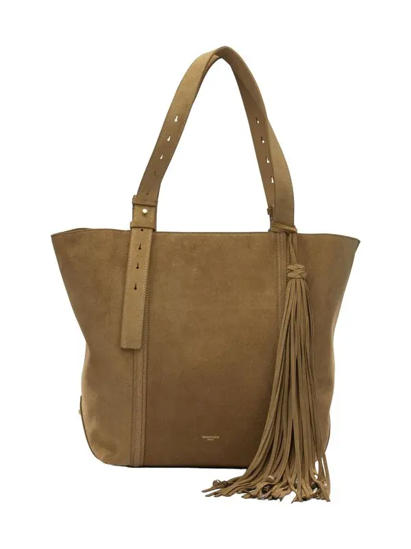 GOLDEN GOOSE East West Large Shoulder Bag - Brown