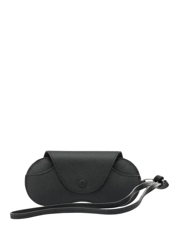 LE TANNEUR Leather Pouch - Black