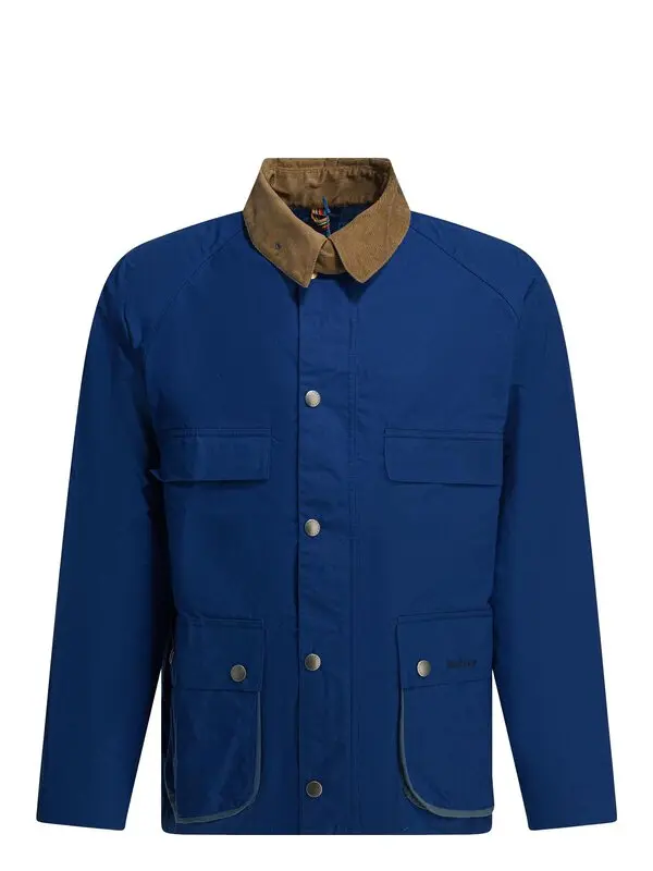 Barbour Bedale' Waxed Jacket X Paul Smith - Blue