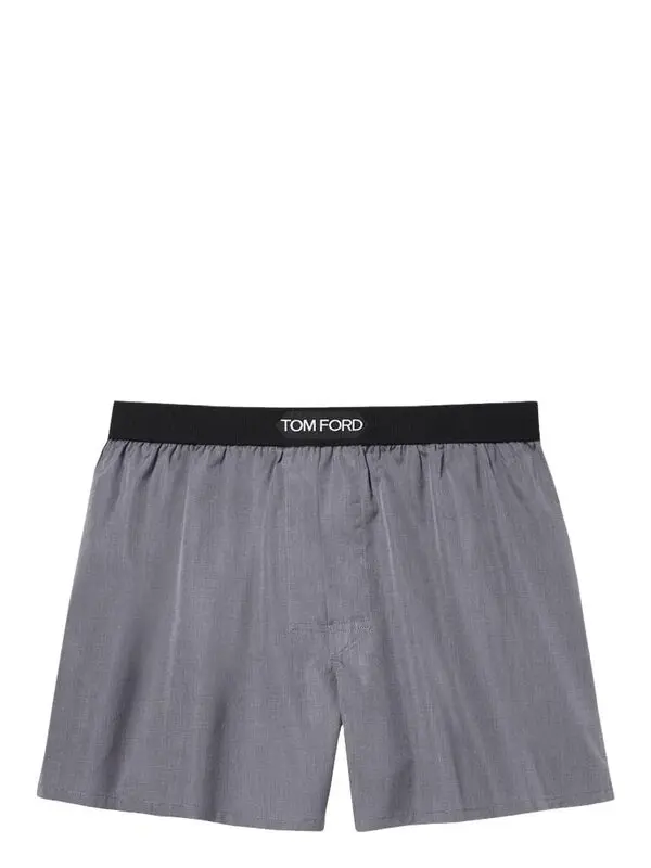 TOM FORD Cotton Shorts - Grey