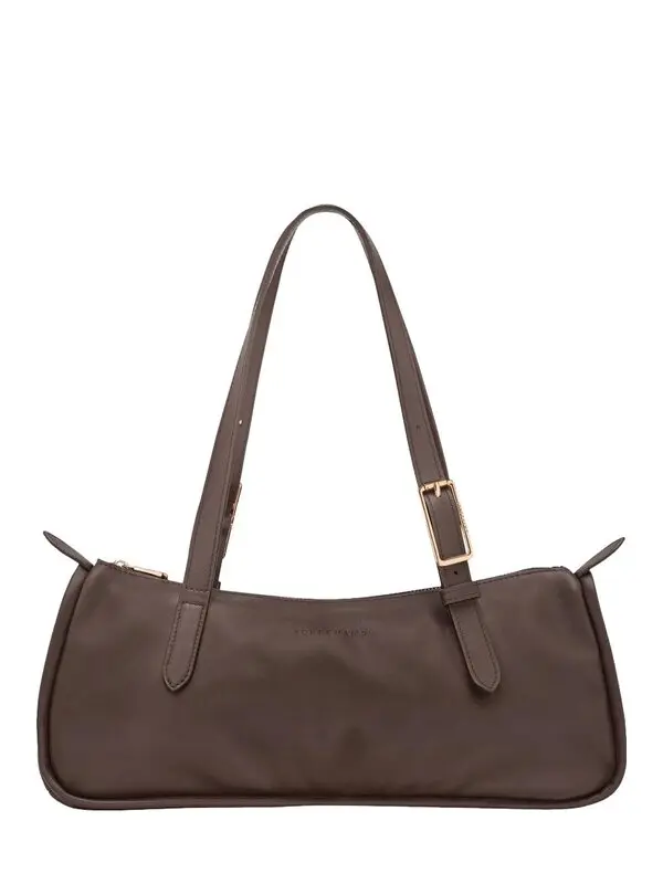Longchamp Leather Bag - Brown