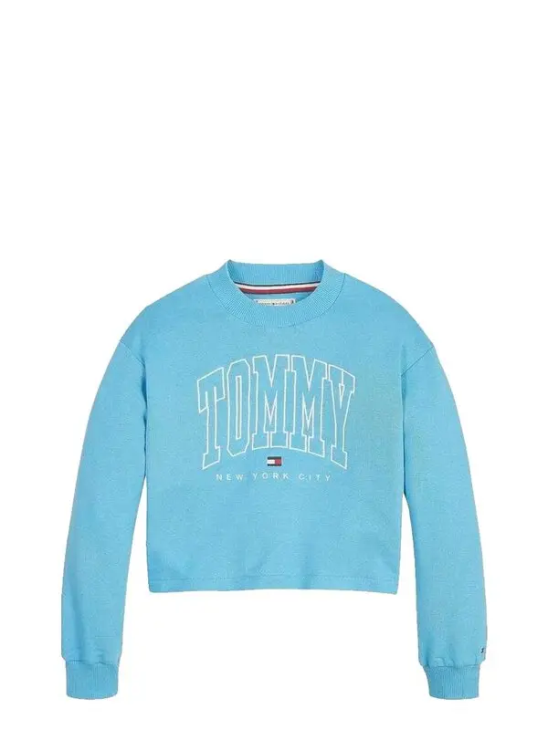 Tommy Hilfiger Logo Jersey - Blue