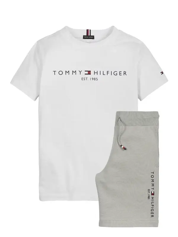 Tommy Hilfiger T-shirt And Bermuda Shorts Set - Multicolour