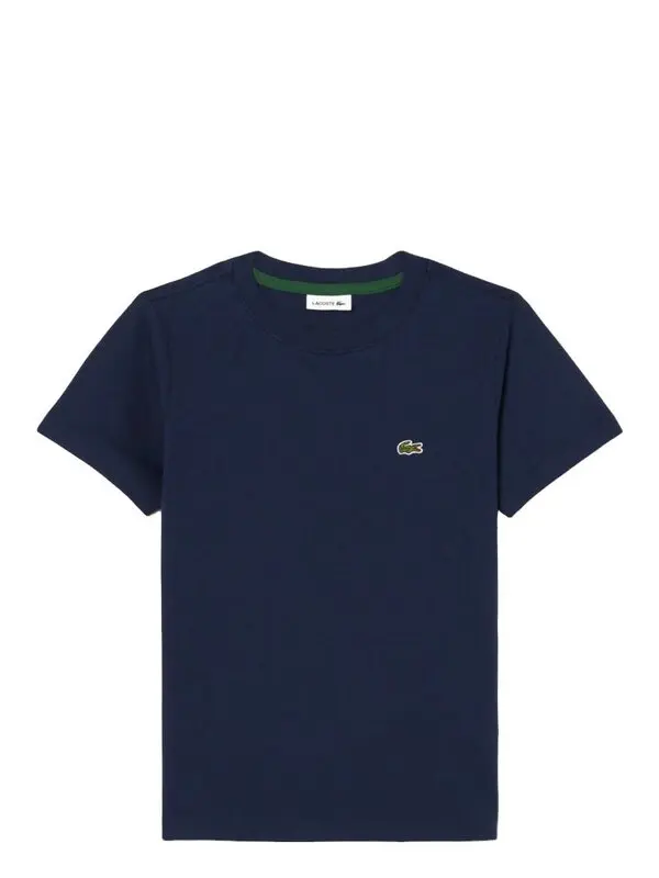 Lacoste T-shirt With Logo - Blue
