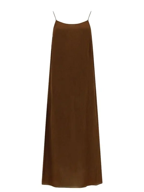 UMA WANG Anaya Dress - Brown