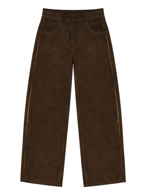UMA WANG Phyllis Wide-leg Pants - Brown
