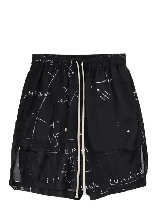 Rick Owens Board/boxer Shorts - Black
