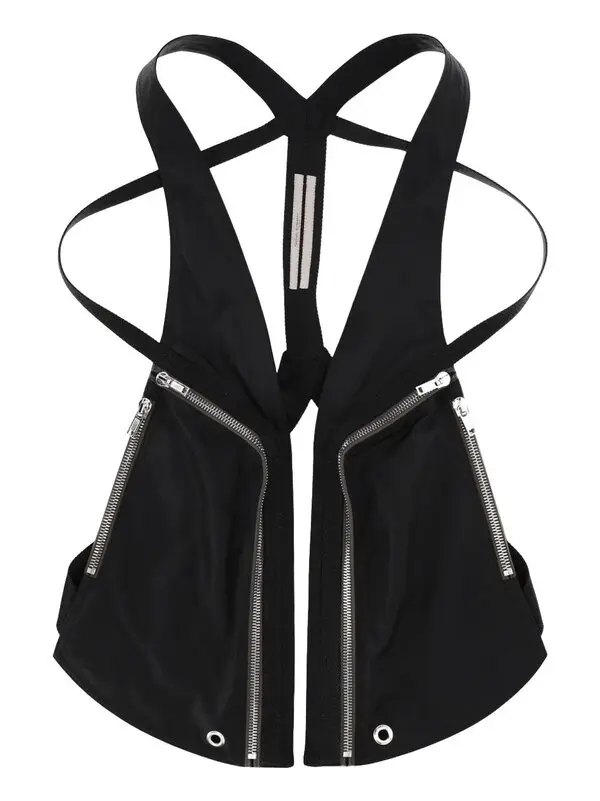 Rick Owens Bauhaus Vest - Black