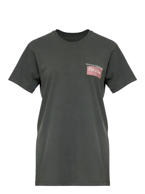 MAISON MARGIELA T Shirt With Print - Grey