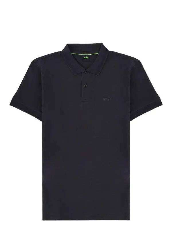 BOSS Polo With Logo - Blue